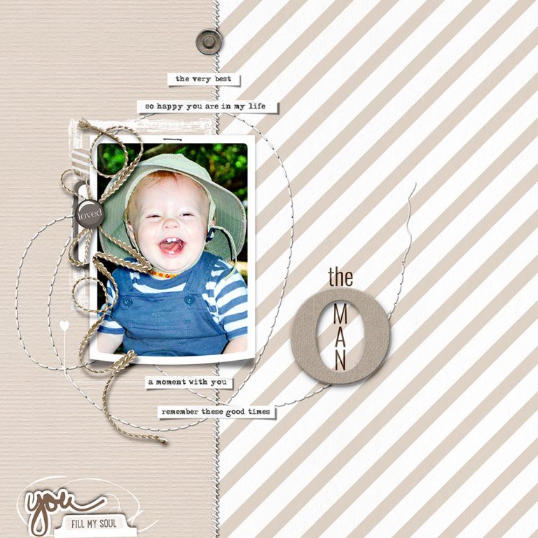 Saturday Scraplift: Split Page Design | Katie Pertiet Designs