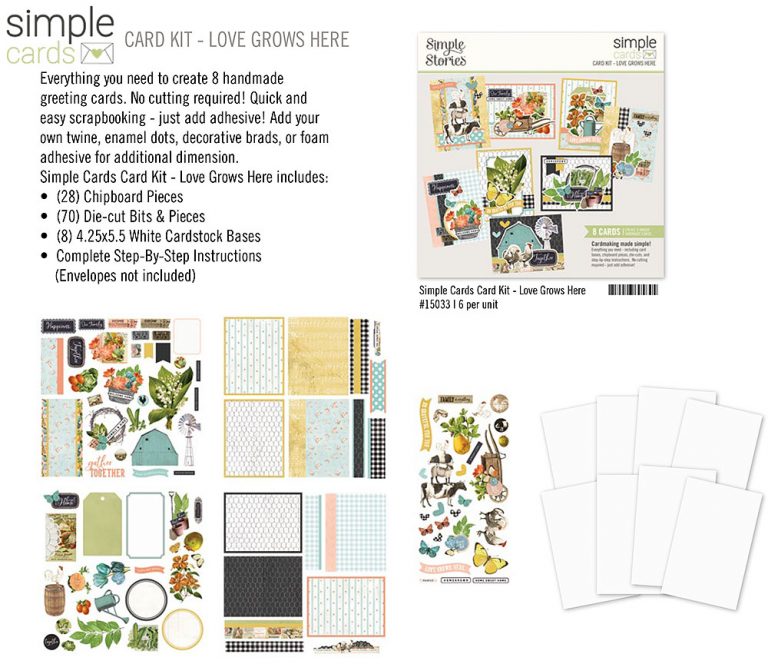 Farmhouse Garden Scrapbook Papercraft Collection