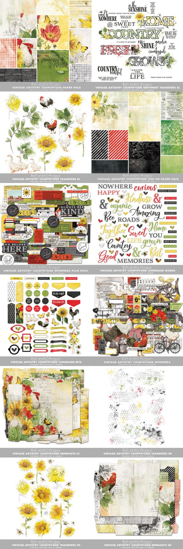 Vintage Artistry Countryside is here! | Katie Pertiet Designs