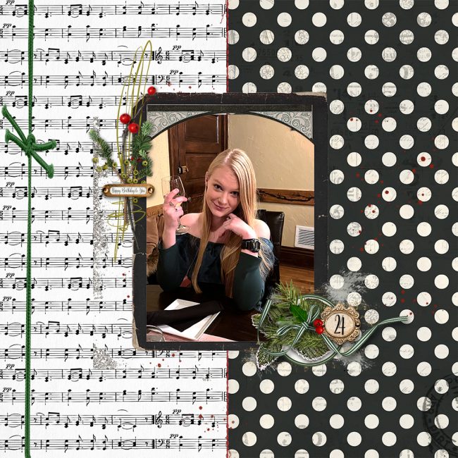 Saturday Scraplift: Playing with Patterned Paper | Katie Pertiet Designs