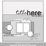 Sketch Challenge: February | Katie Pertiet Designs