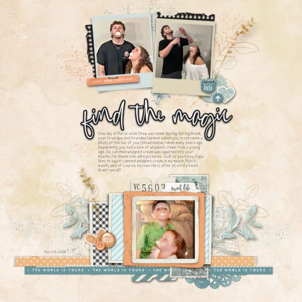 Template Mashup- Soft and subtle | Katie Pertiet Designs