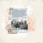 Hello Friends Layered Template - Katie Pertiet Designs