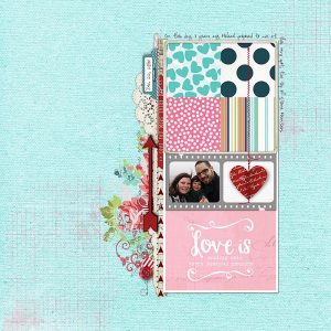 Readymade Edgers: Love - Katie Pertiet Designs