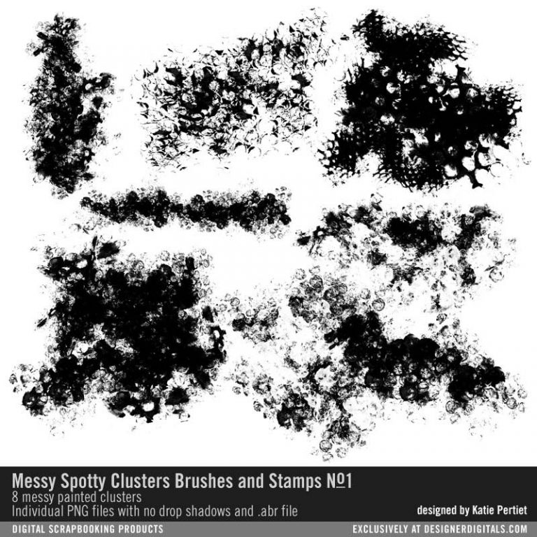 Messy Painted Circles 01 - Katie Pertiet Designs