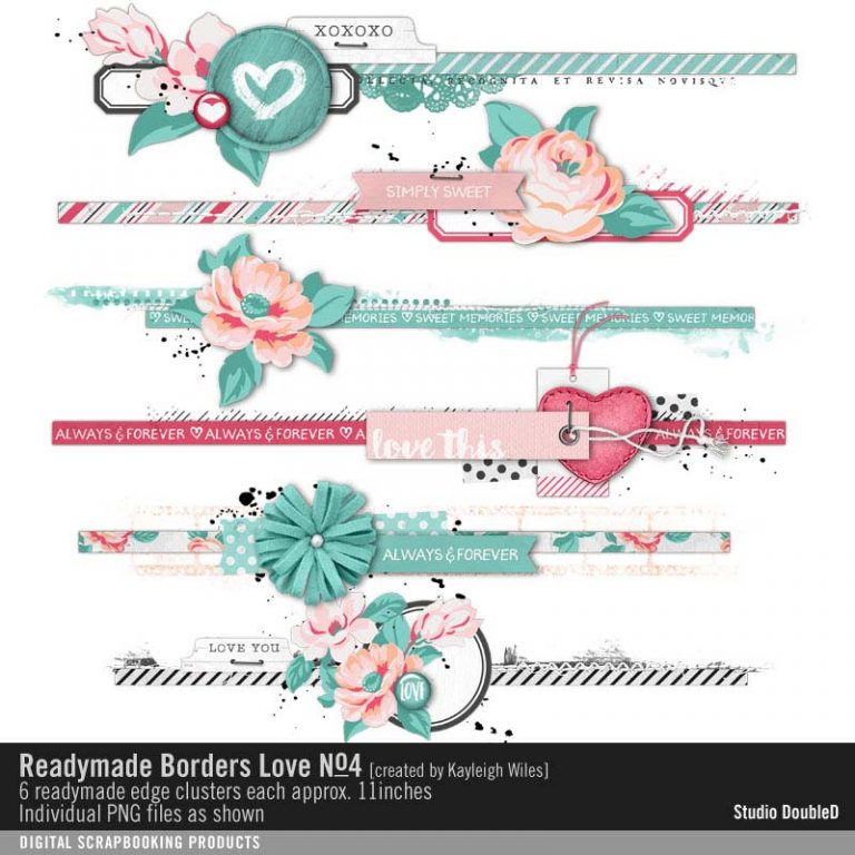 Readymade Layers: Love Edgers 01 - Katie Pertiet Designs