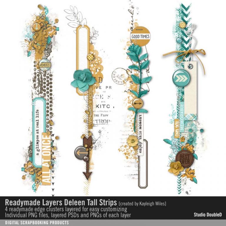 Readymade Layers: Deelen Tall Strips - Katie Pertiet Designs