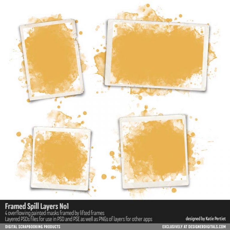 Framed Spill Layers 01 - Katie Pertiet Designs