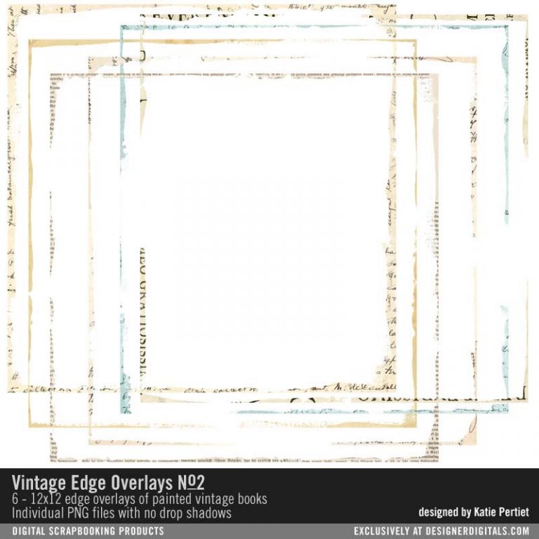 Vintage Edge Overlays 02 - Katie Pertiet Designs