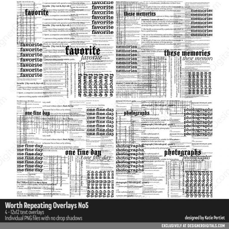 Worth Repeating Overlays 05 - Katie Pertiet Designs