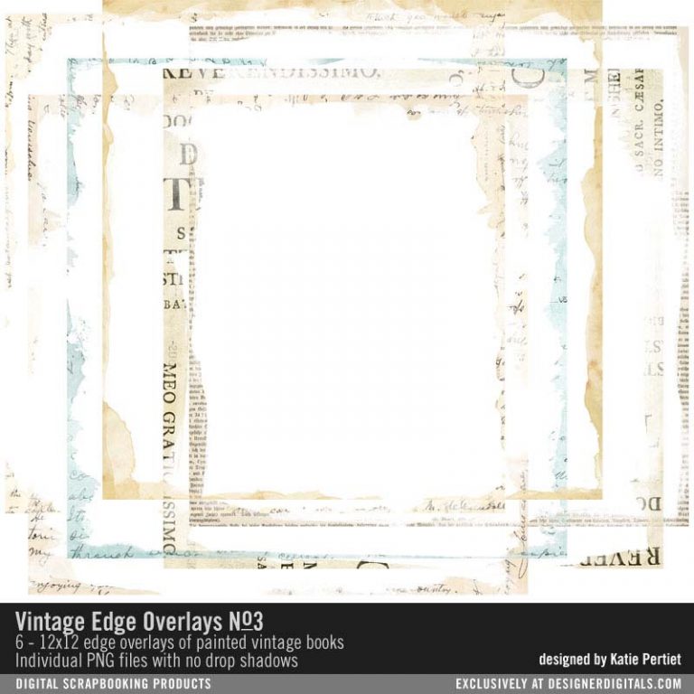 Vintage Edge Overlays 03 - Katie Pertiet Designs