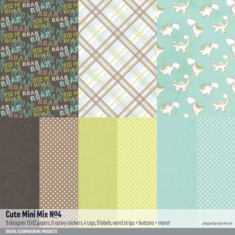 Cute Mini Mix 04 - Katie Pertiet Designs