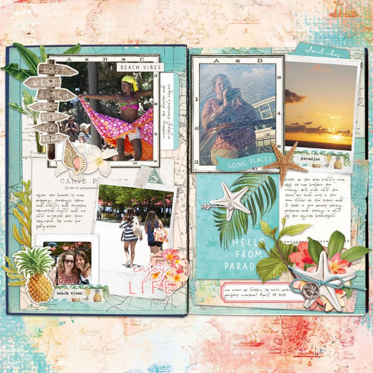 My Travel Journal Vol. 02 Layered Template 06 - Katie Pertiet Designs