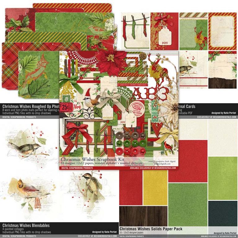 Great Getaway Travel Scrapbook Kit - Katie Pertiet Designs