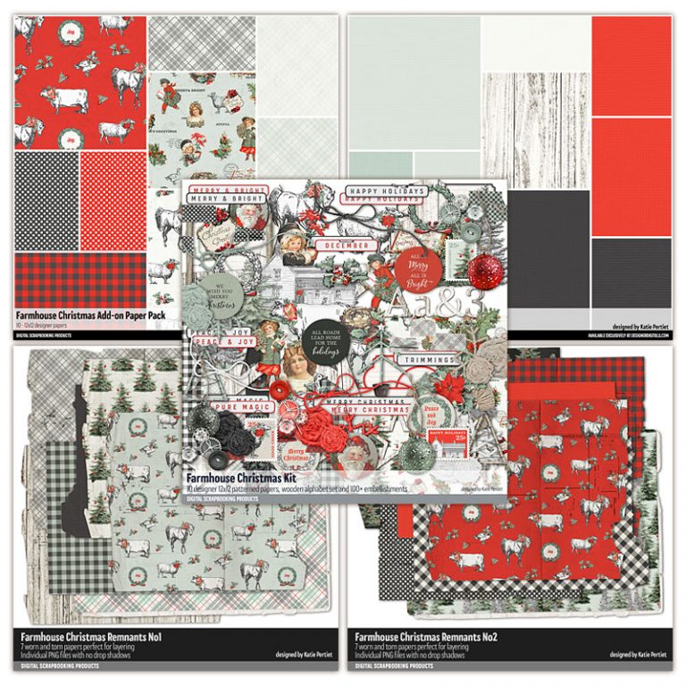 Far and Wide Travel Scrapbook Kit - Katie Pertiet Designs