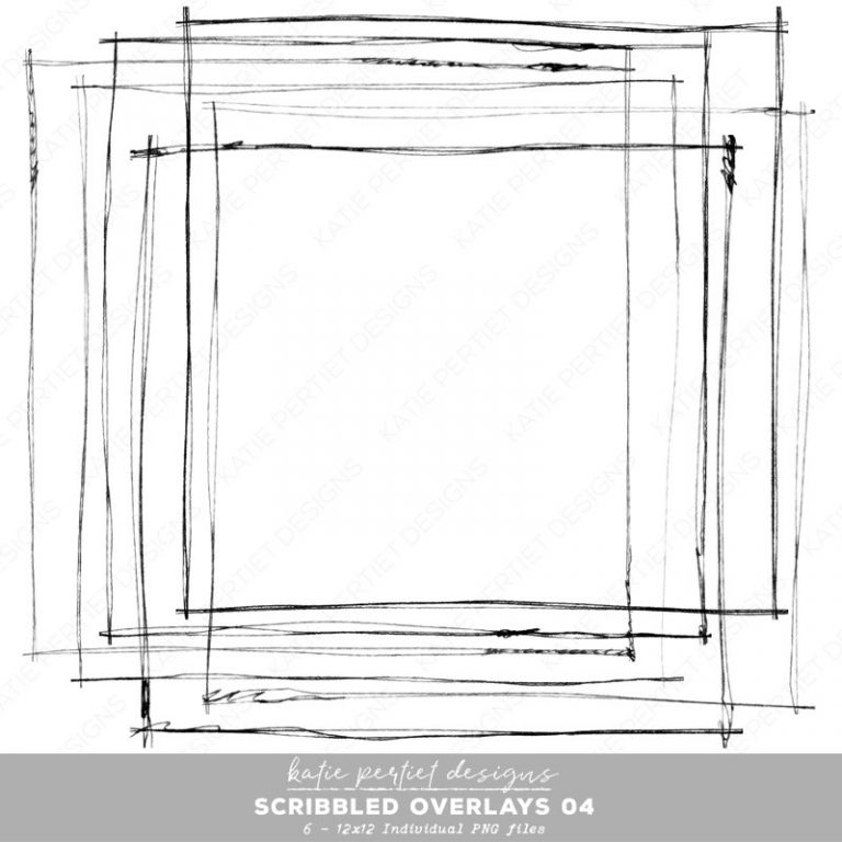 Scribbled Overlays 04 - Katie Pertiet Designs