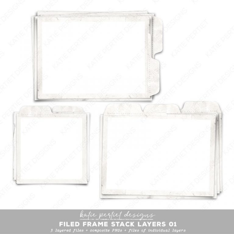 Filed Frame Stack Layers 01 - Katie Pertiet Designs
