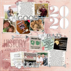 Good, Bad and Ugly Layered Template - Katie Pertiet Designs