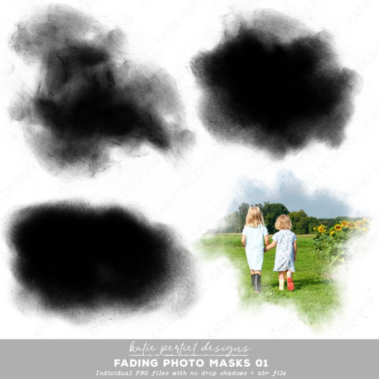 Fading Photo Masks 01 - Katie Pertiet Designs