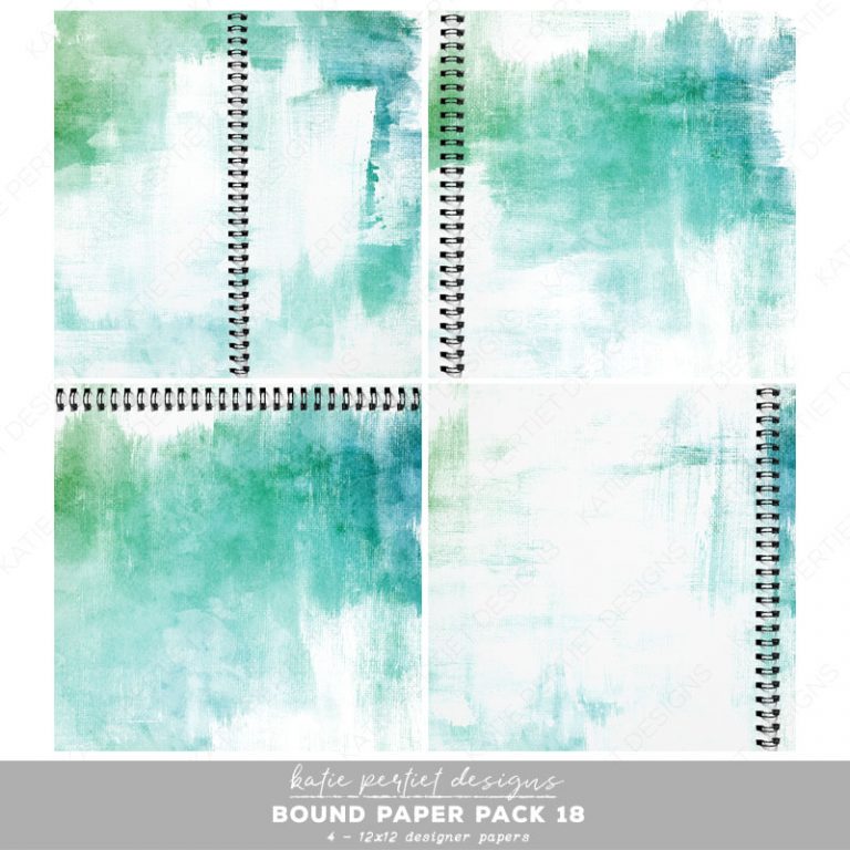 Bound Paper Pack 18 - Katie Pertiet Designs