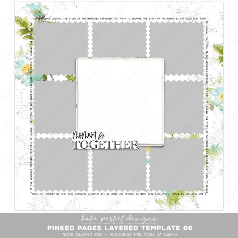 Pinked Pages Layered Template 06 - Katie Pertiet Designs