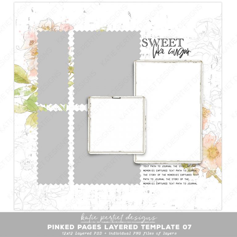 Pinked Pages Layered Template 07 - Katie Pertiet Designs