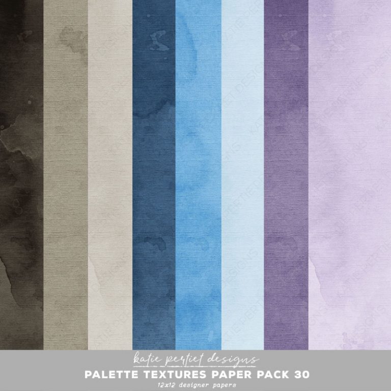 Palette Textures Paper Pack 30 - Katie Pertiet Designs