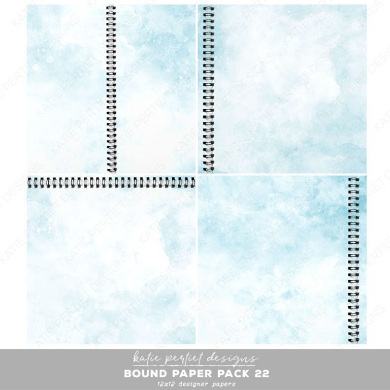 Bound Paper Pack 22 - Katie Pertiet Designs