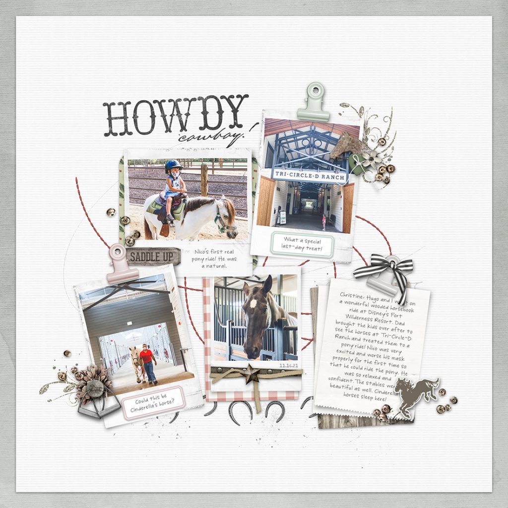 Scattered Pictures Vol. 05 Layered Template 01 - Katie Pertiet Designs