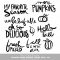 Thicker Inked Words Stamp Pack 22 - Katie Pertiet Designs