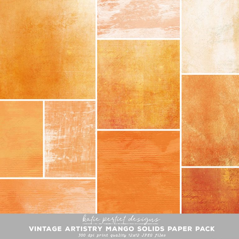 Vintage Artistry Mango Bundle - Katie Pertiet Designs