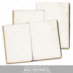 Story Book Pages Layered Template 08 - Katie Pertiet Designs