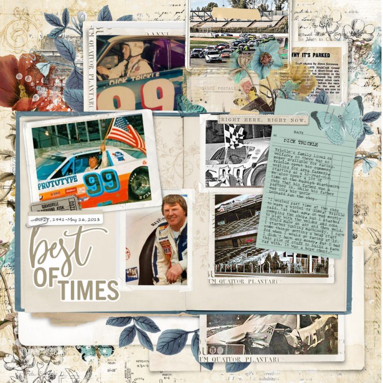 Story Book Pages Layered Template 05 - Katie Pertiet Designs