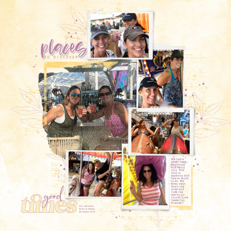 Scattered Pictures Vol. 06 Layered Template 03 - Katie Pertiet Designs