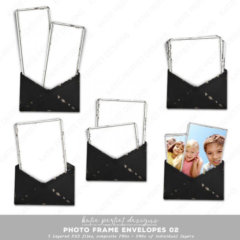 Photo Frame Envelopes 02 - Katie Pertiet Designs