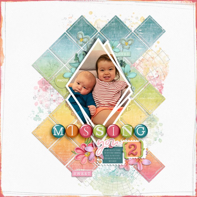 Spectrum | Sherbet Postage Stamps - Katie Pertiet Designs