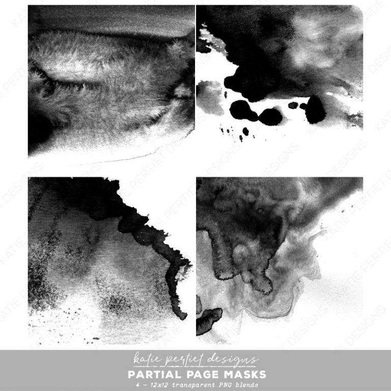 Partial Page Masks 01 - Katie Pertiet Designs