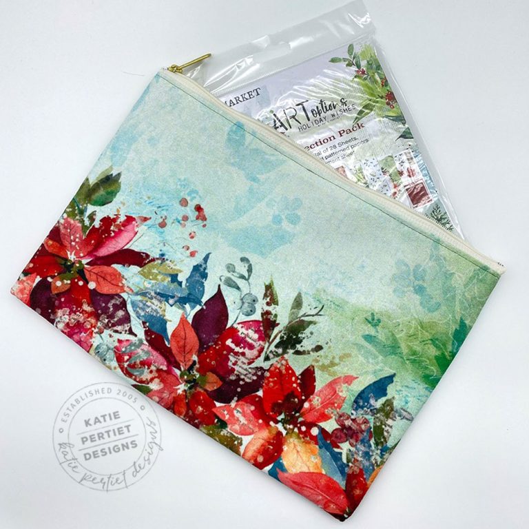 Holiday Wishes Project Tote - Katie Pertiet Designs