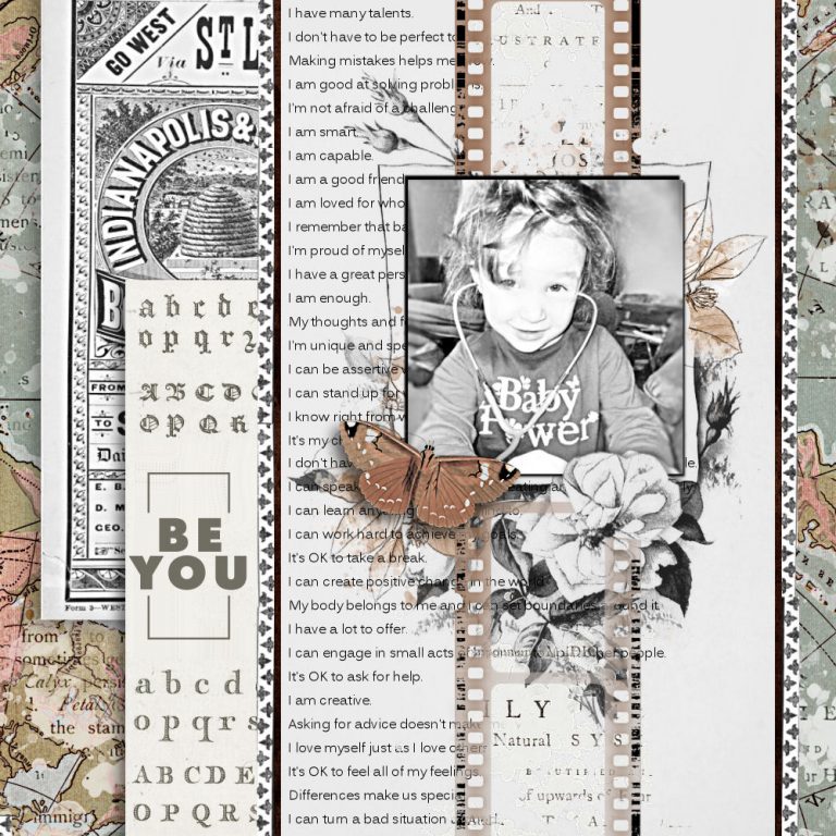 Color Swatch Toast Collage Sheets - Katie Pertiet Designs