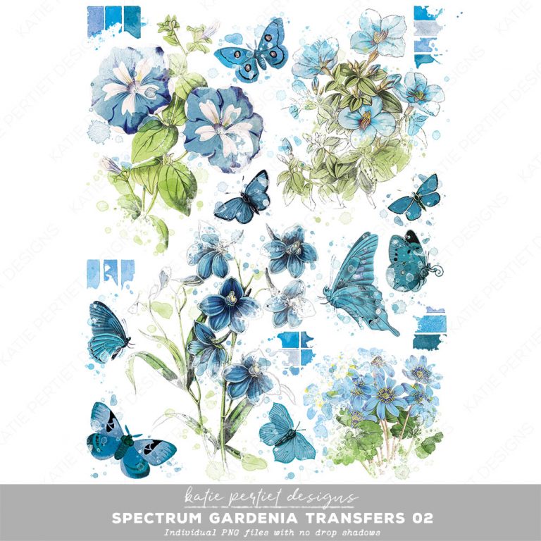 Spectrum | Gardenia Transfers 02 - Katie Pertiet Designs