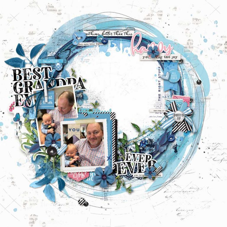 Best Dad Ever Stamp Pack - Katie Pertiet Designs