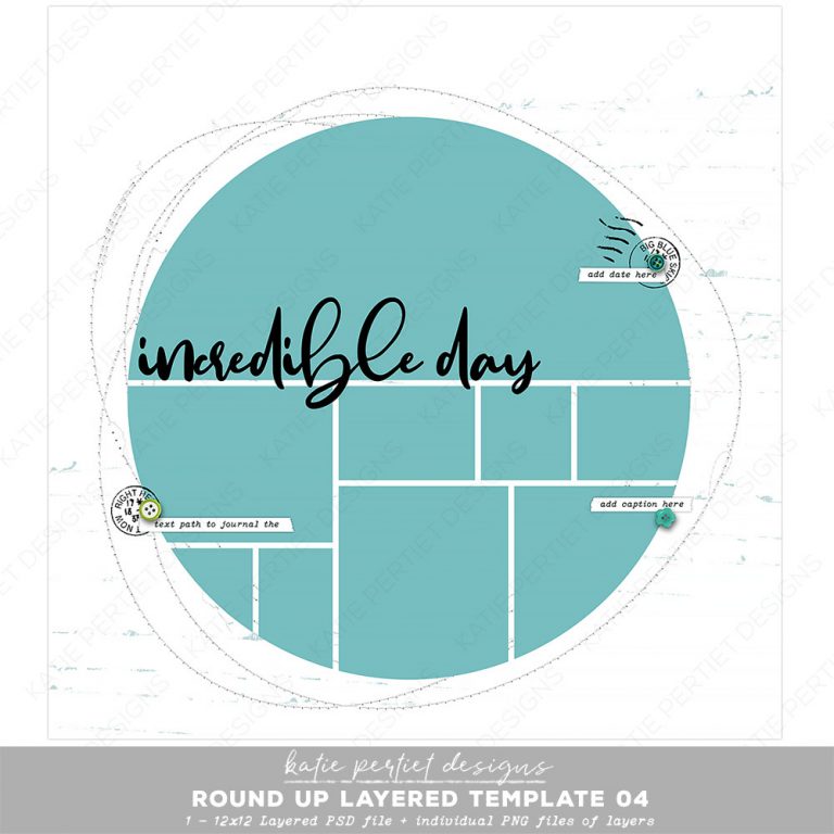 Round Up Layered Template 04 - Katie Pertiet Designs