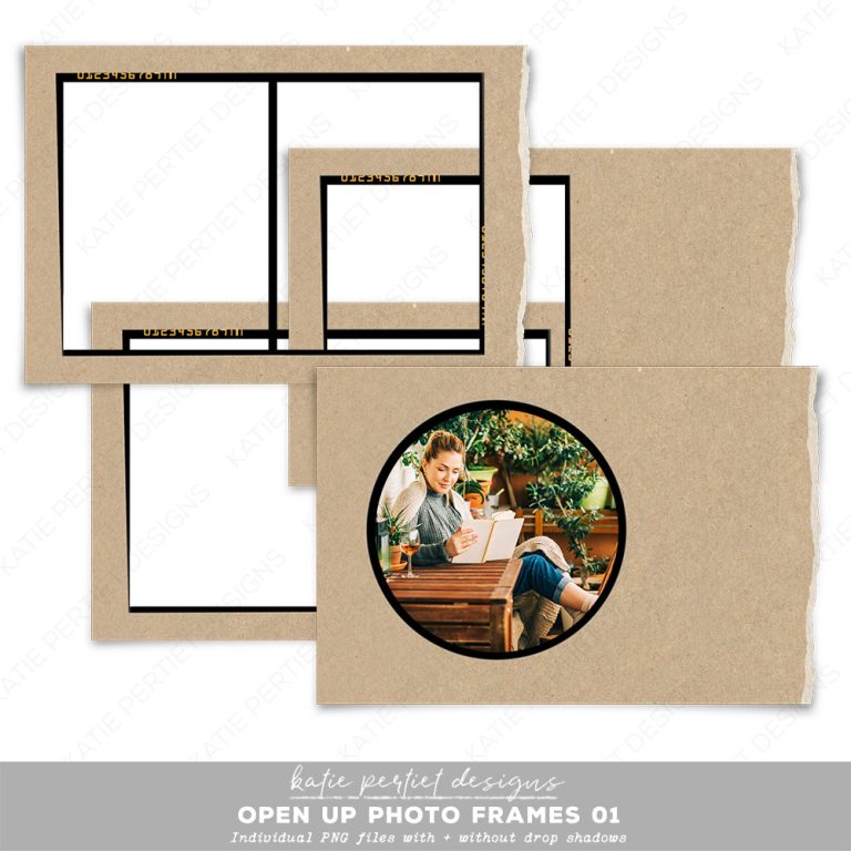 Open Up Photo Frames 01 - Katie Pertiet Designs