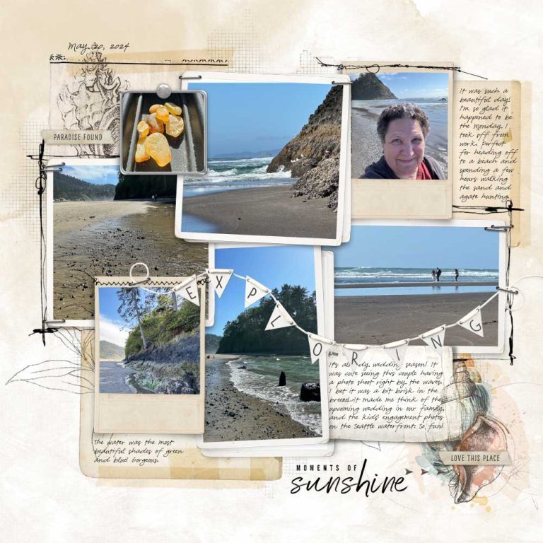 Taped Together Multiphoto Layered Template 07 - Katie Pertiet Designs