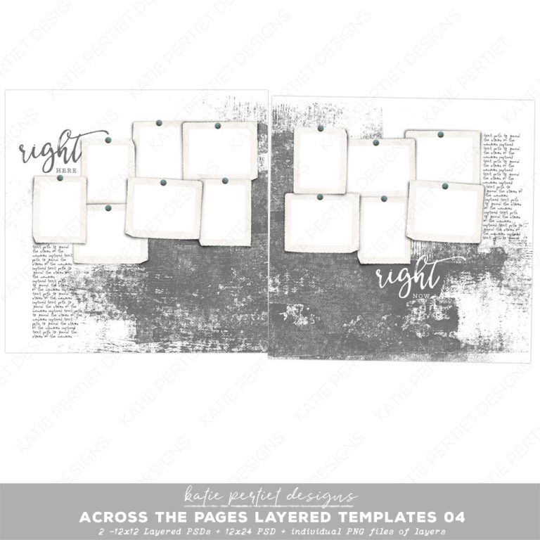 Across the Pages Layered Template 06 - Katie Pertiet Designs