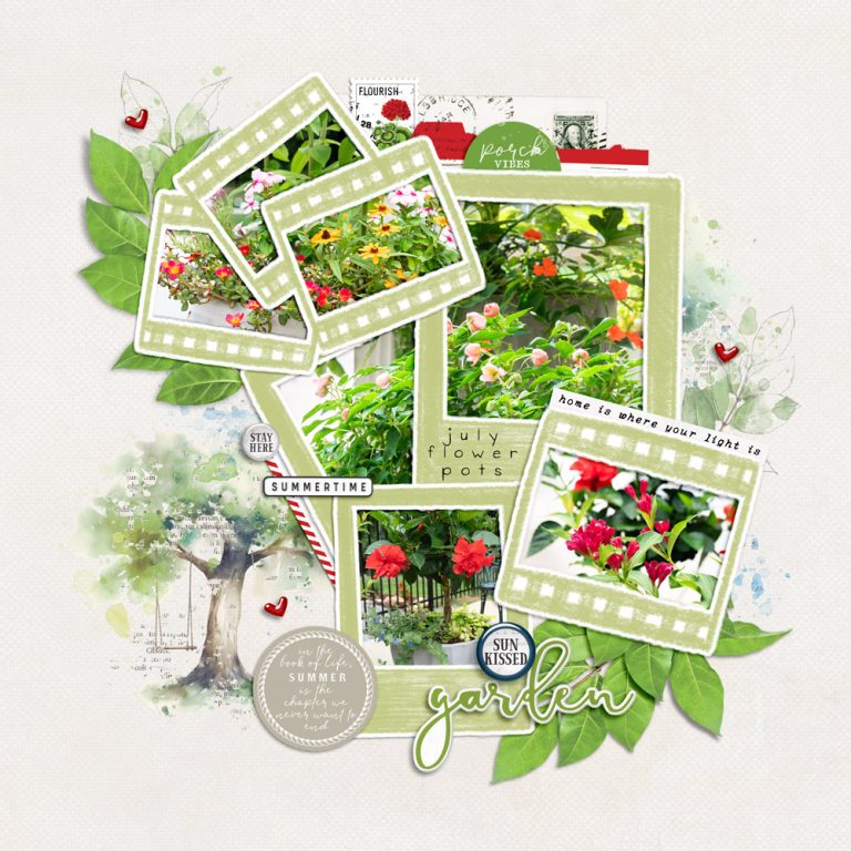 Summer Porch Scrapbook Bundle - Katie Pertiet Designs