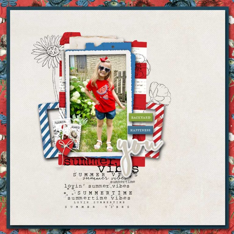 Summer Porch Scrapbook Bundle - Katie Pertiet Designs