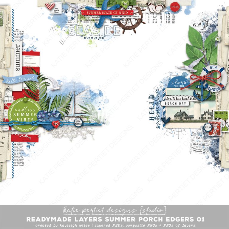 Readymade Layers: Summer Porch Edgers - Katie Pertiet Designs