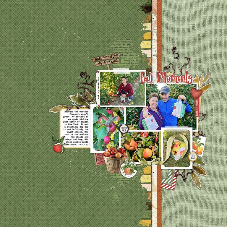 Vintage Orchard Scrapbook Bundle - Katie Pertiet Designs