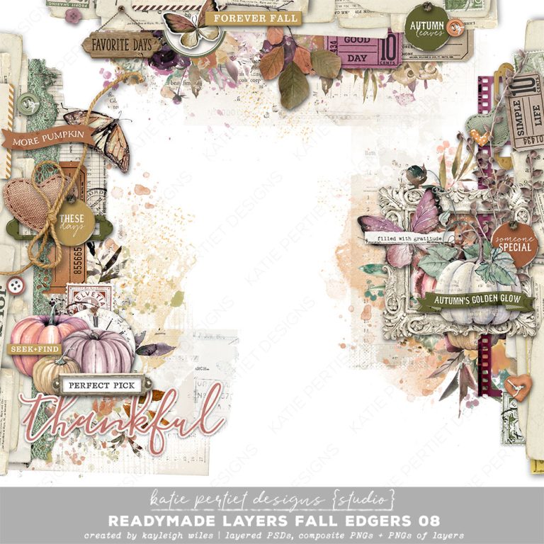 Readymade Layers: Fall Edgers 08 - Katie Pertiet Designs